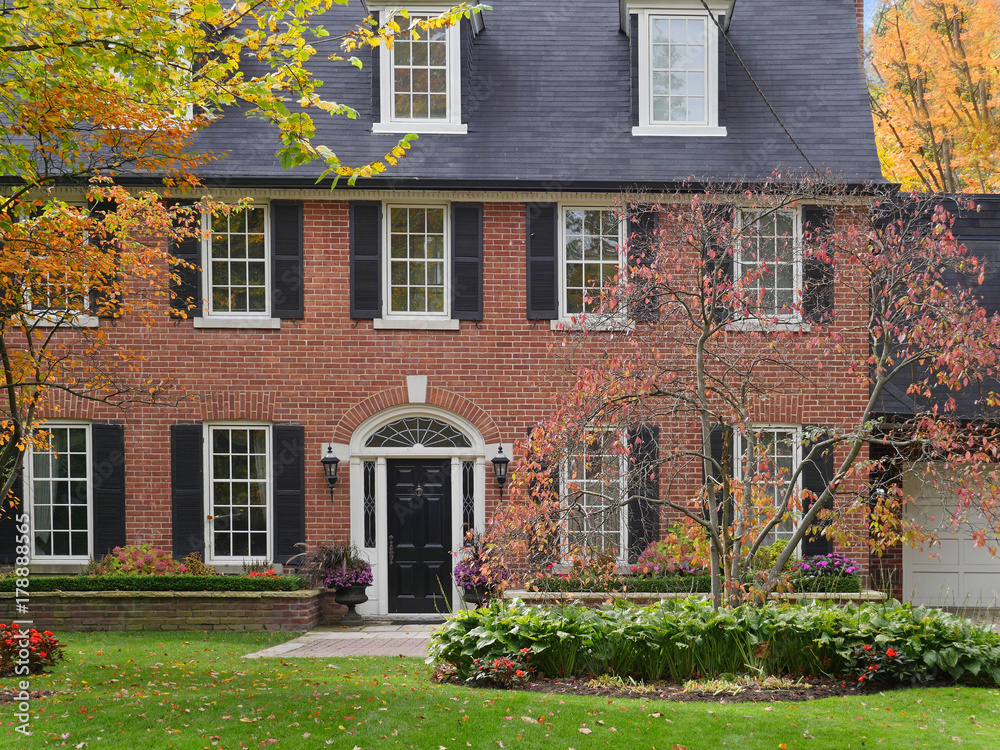 Large American Suburban House