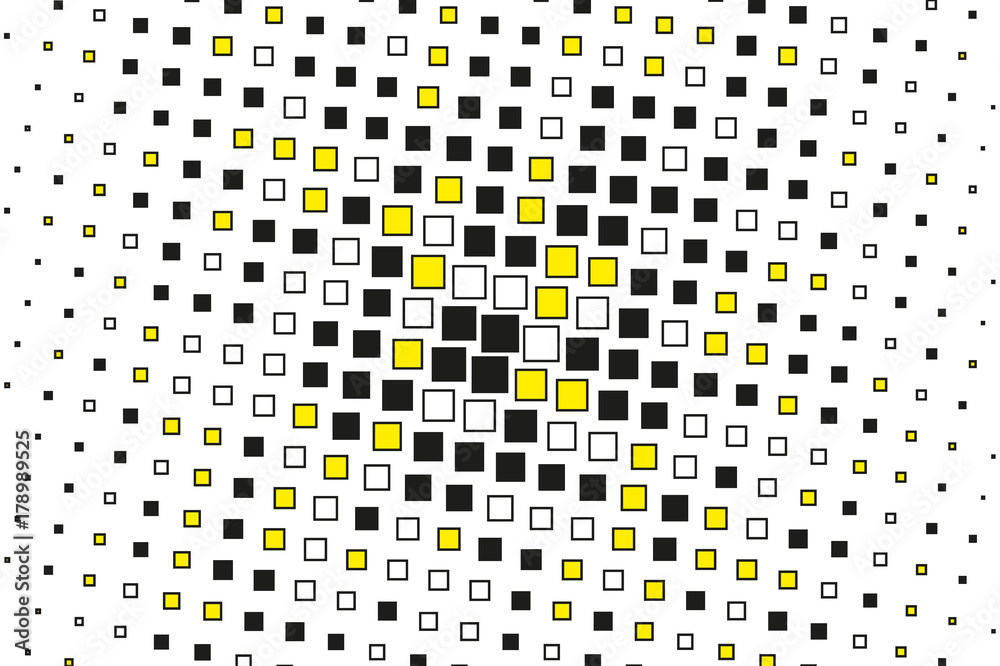 Abstract geometric pattern with small squares. Design element ...