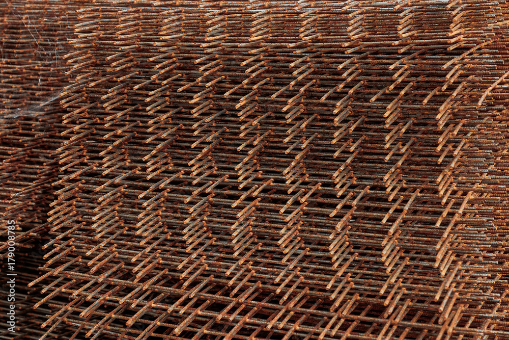 Steel wire mesh for concrete cement construct reinforcement rebar weld ...