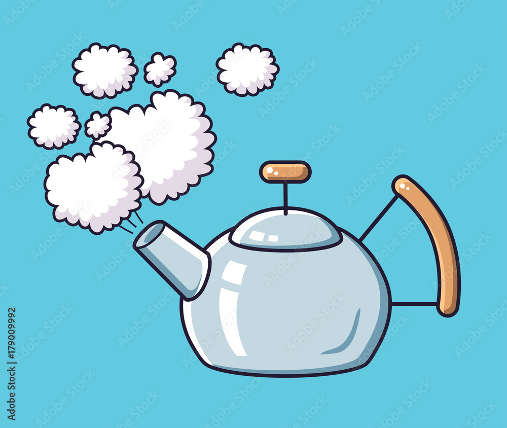 Kettle Steam Clipart