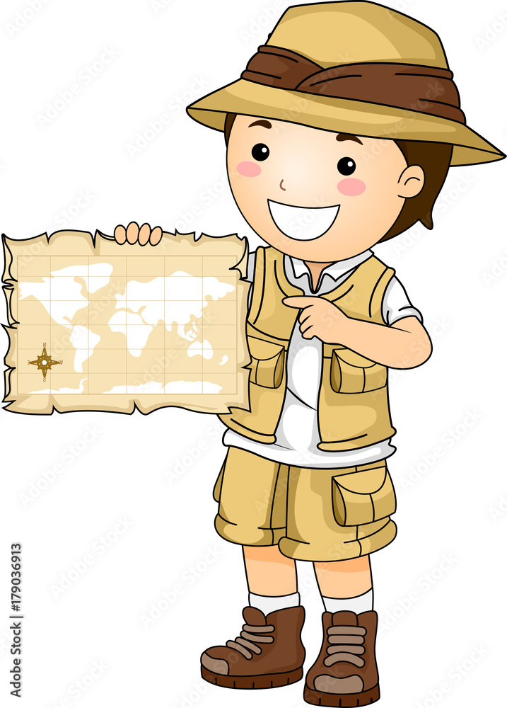 Safari Guide Clipart