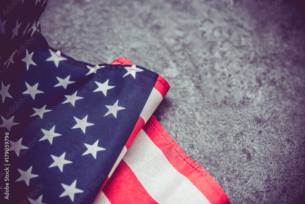 American Flag with background for Memorial, Flag, Independence ...
