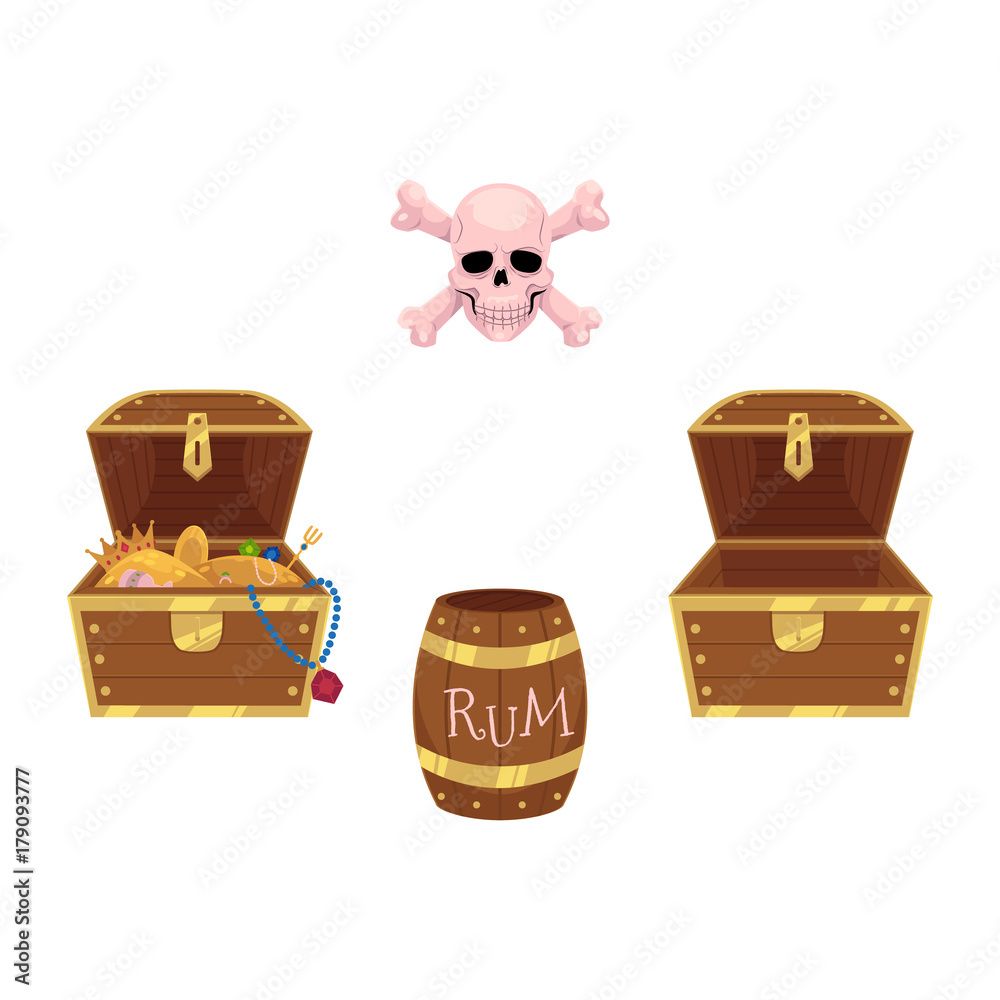 Pirate Treasure Chests For Kids