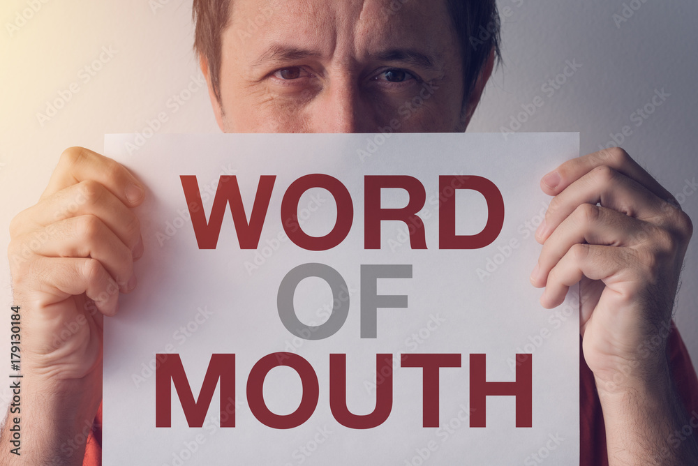 Word of mouth Stock Photo | Adobe Stock