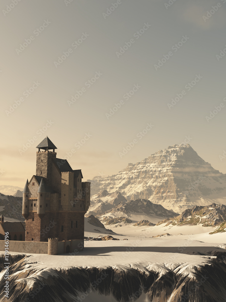 Fantasy Castle Tower