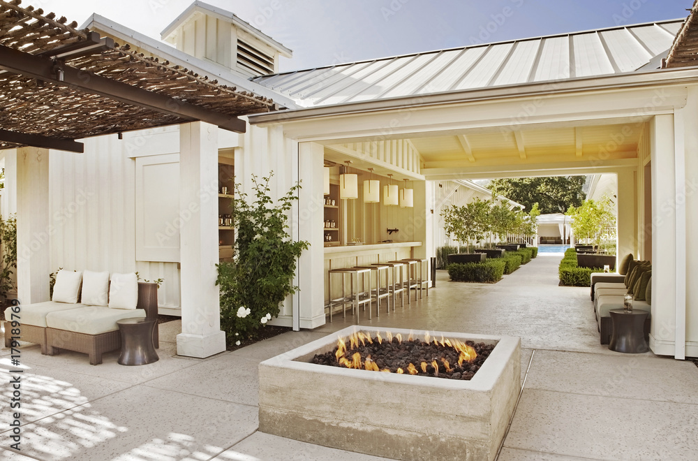 Interior of luxury spa resort Stock Photo | Adobe Stock