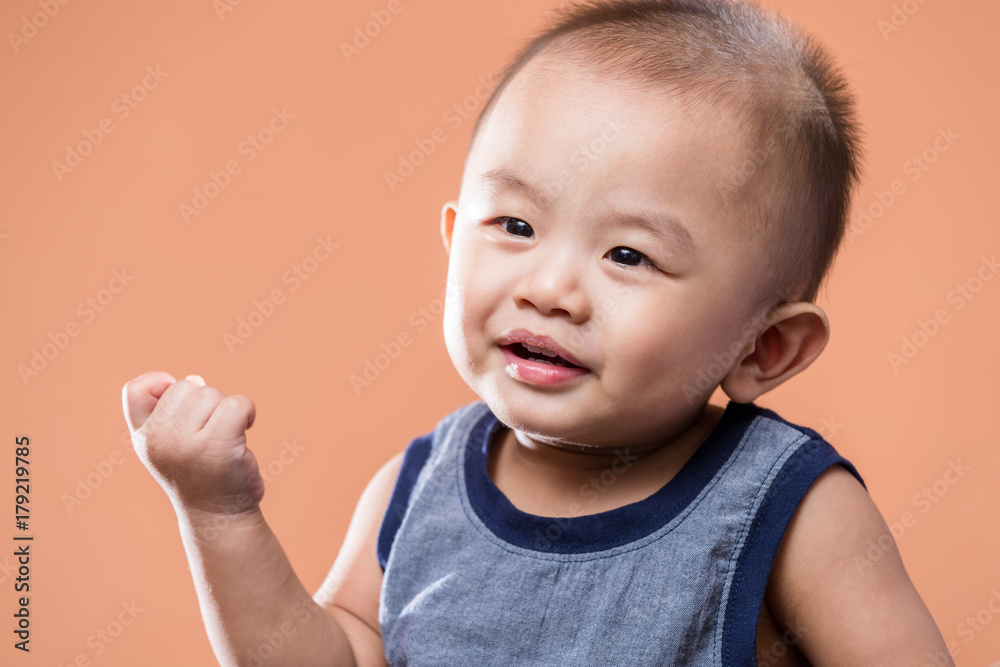 Cute little boy smile Stock Photo | Adobe Stock
