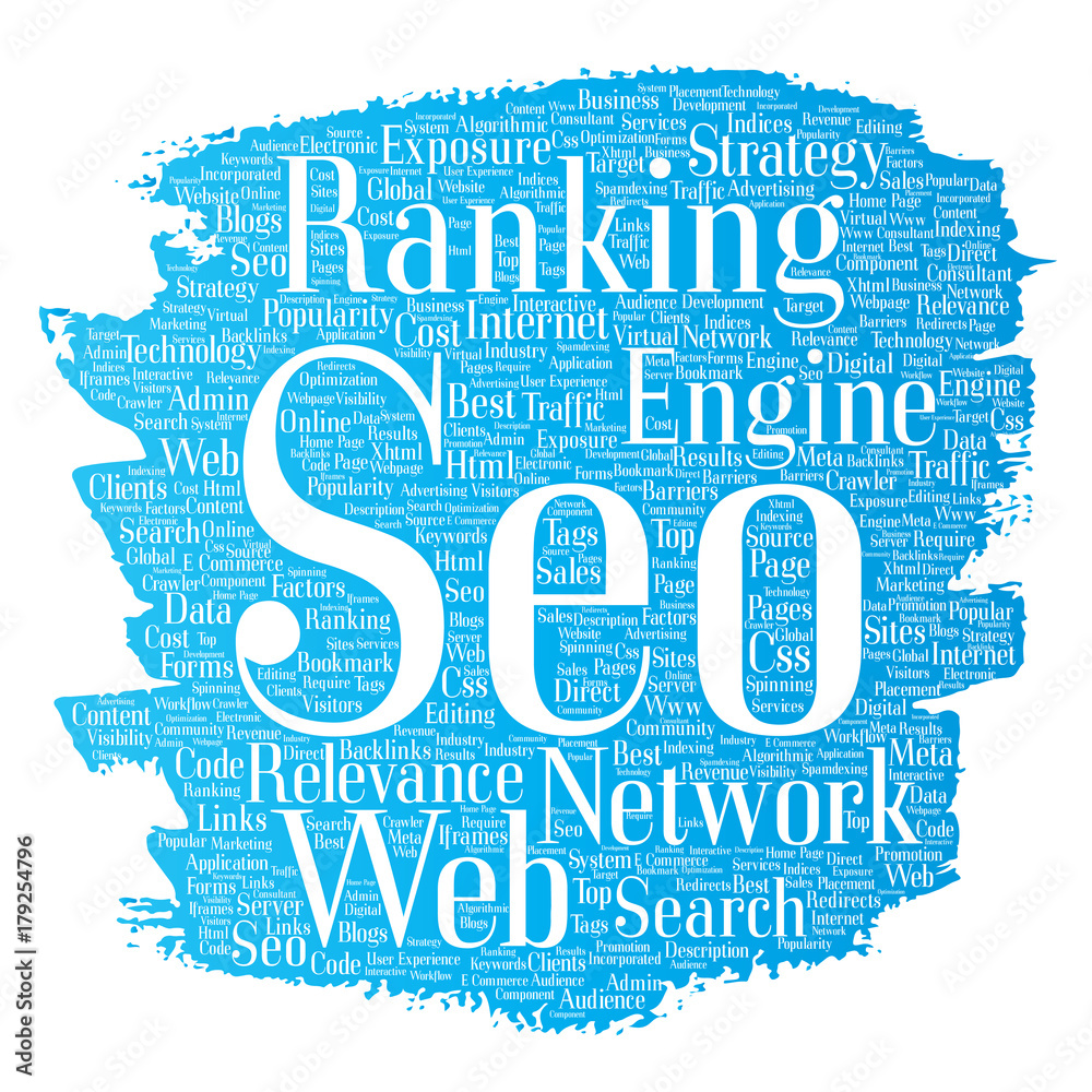 Vector conceptual search results engine optimization top rank, seo ...
