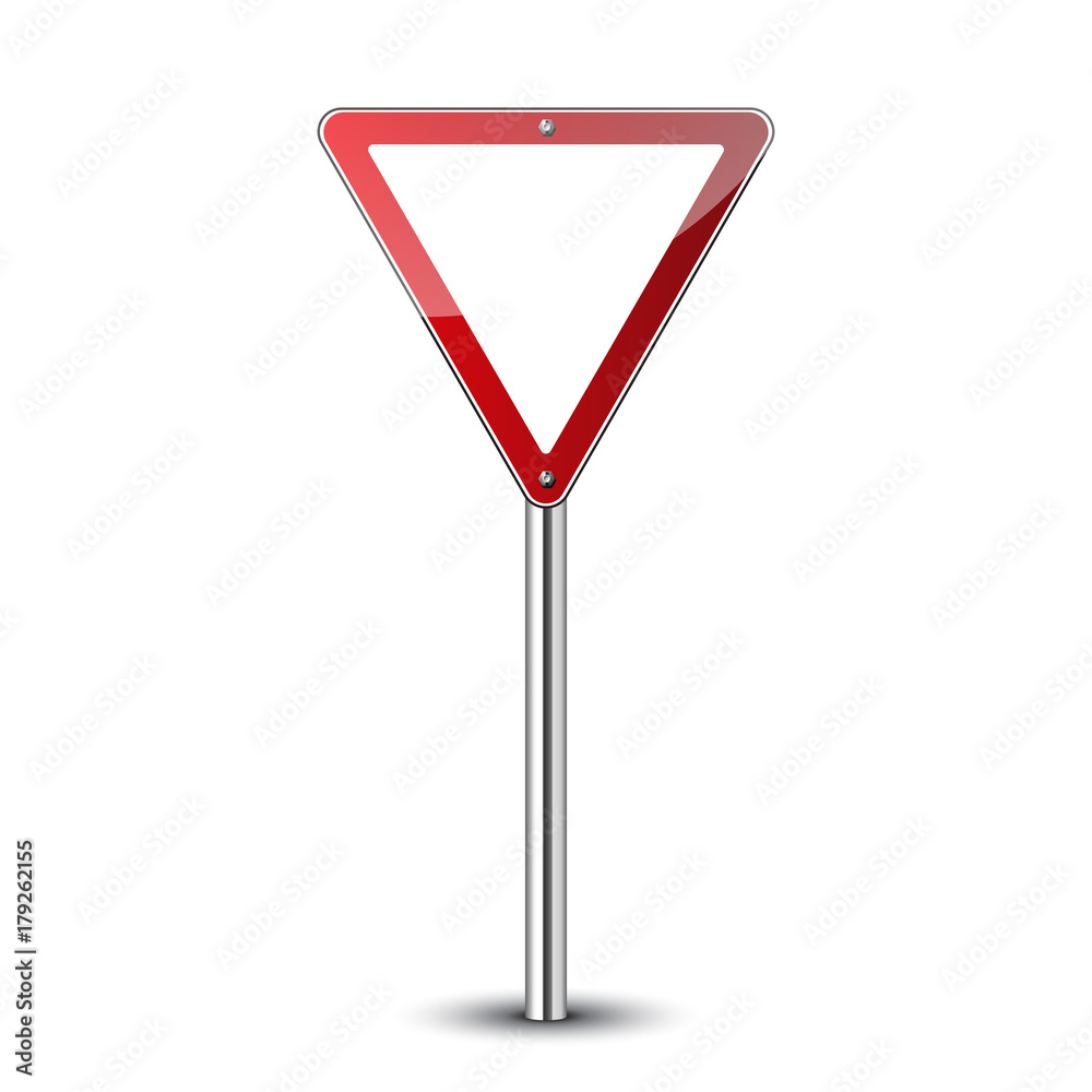 Yield Sign Template