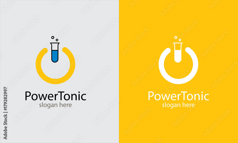 Power Vector Logo Stock Vector | Adobe Stock