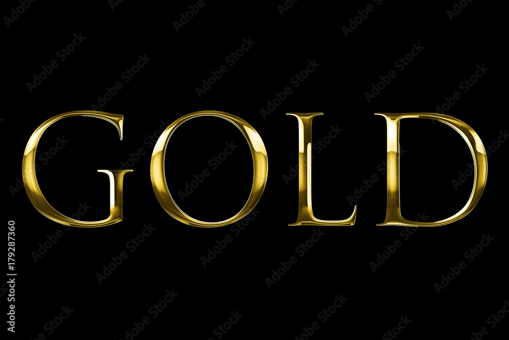vintage yellow golden metallic with gold word text series symbol sign ...