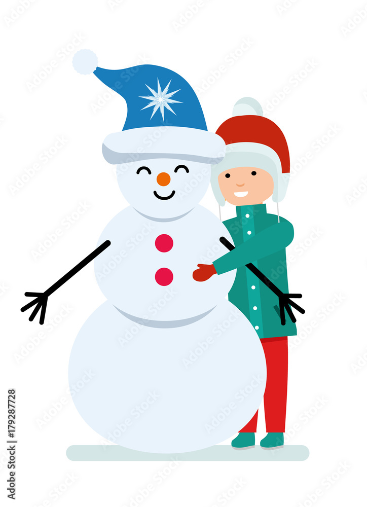 Winter Vacation Clip Art