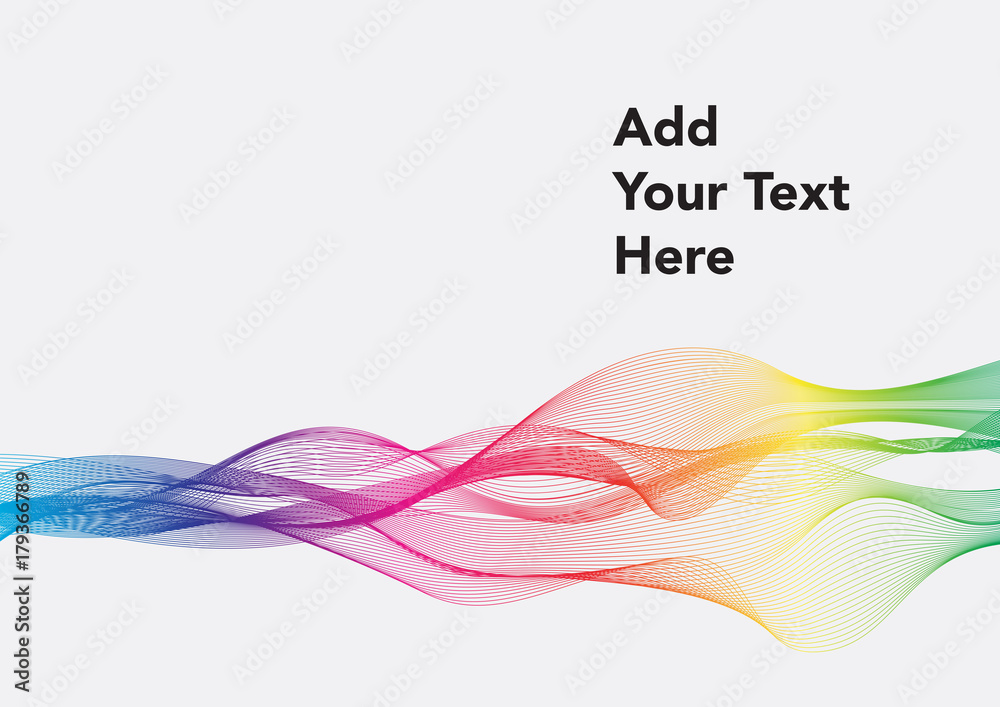 Spectrum colour in white Background Stock Vector | Adobe Stock