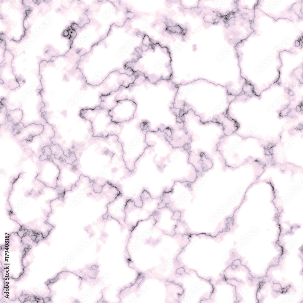 Vector marble texture design seamless pattern, purple and white ...