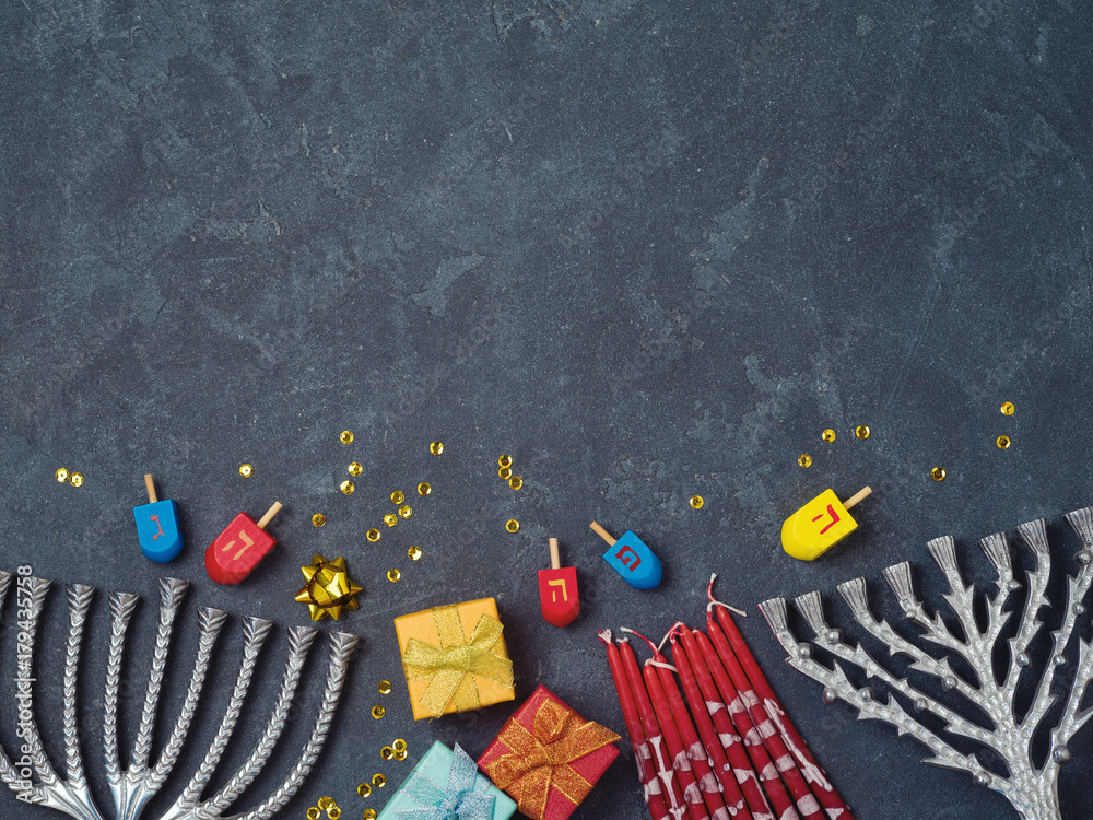 Hanukkah background Stock Photo | Adobe Stock