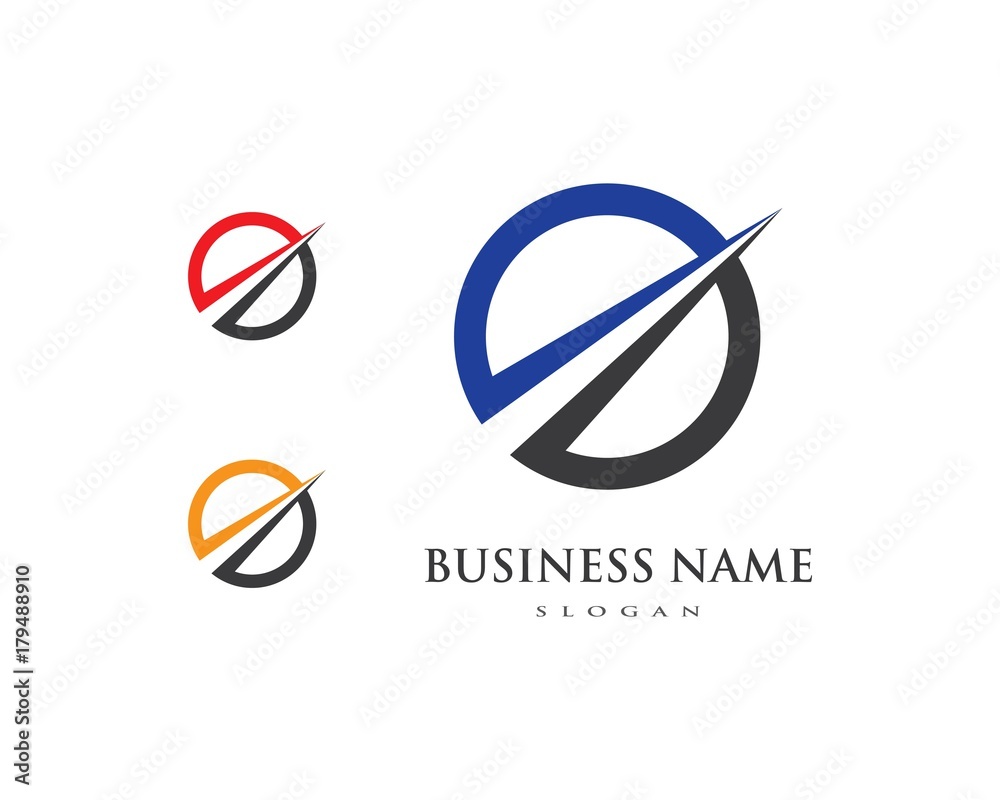 Faster Logo Template Stock Vector | Adobe Stock