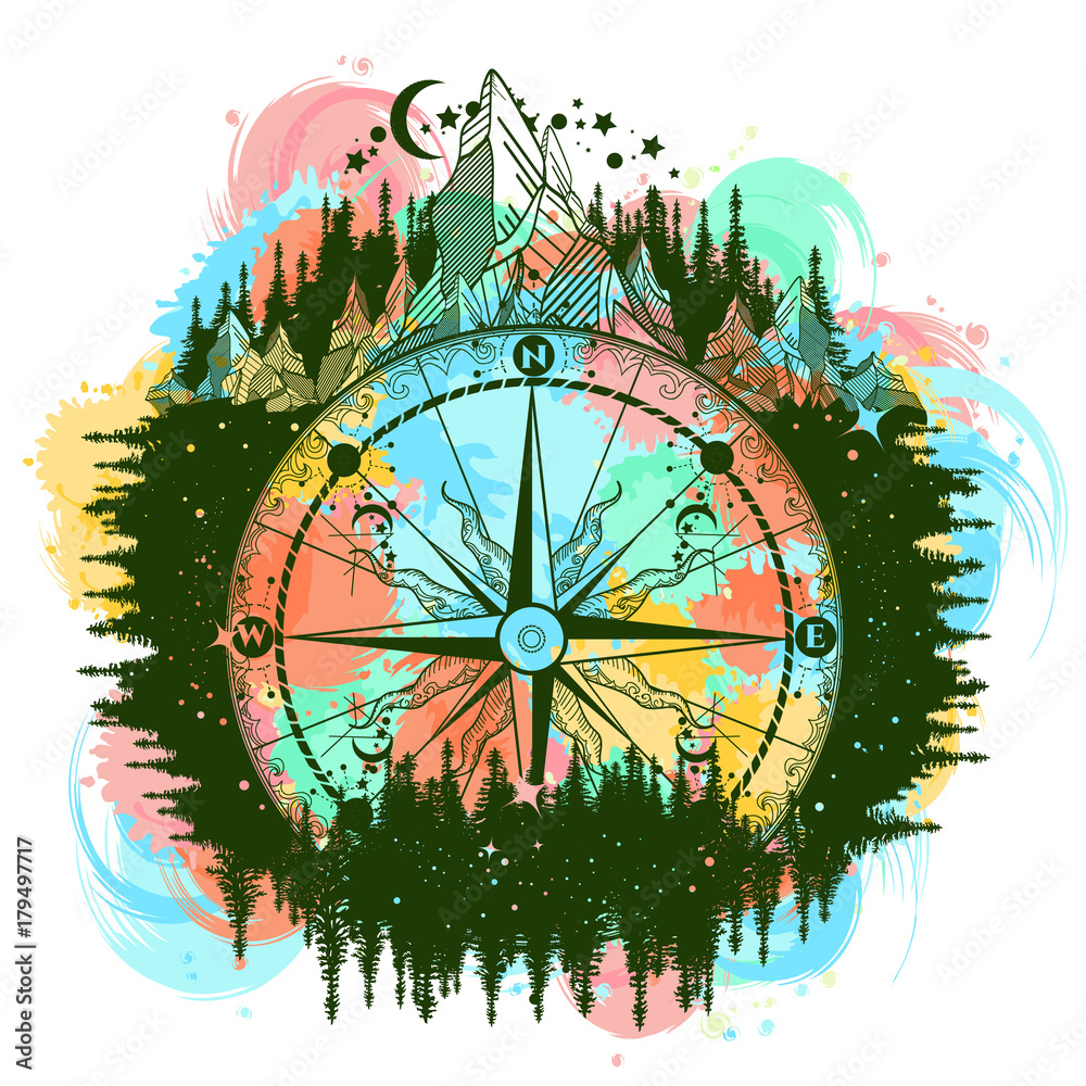 Antique Compass Designs