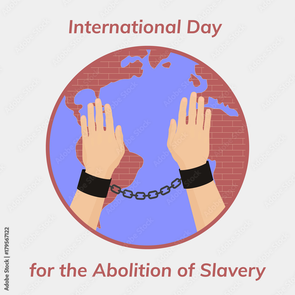 No more slavery Stock Vector | Adobe Stock
