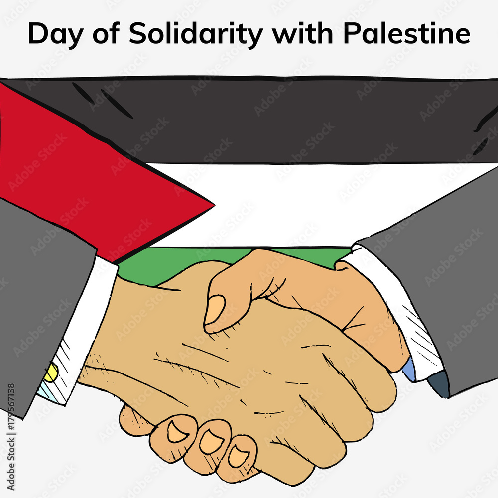 International day of solidarity with the palestinian people Stock ...