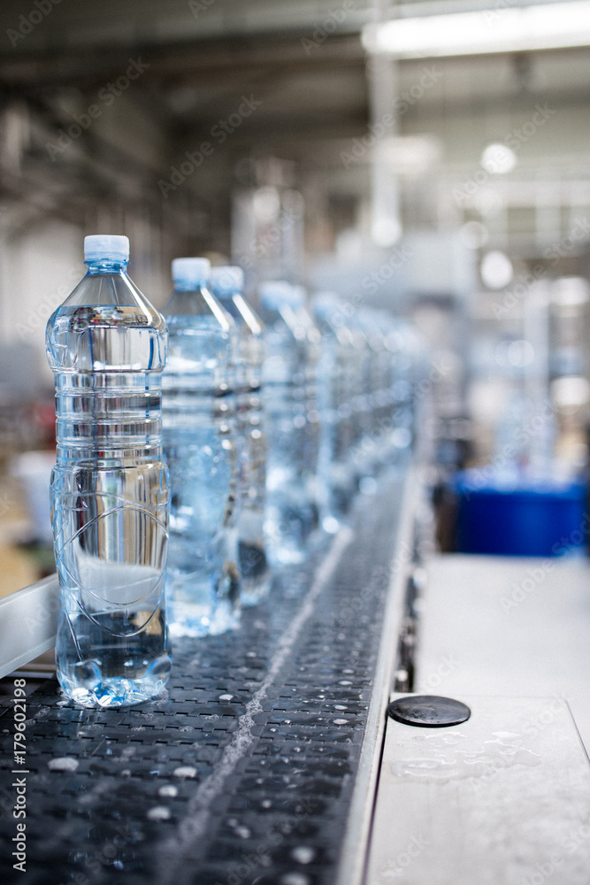 Bottling plant - Water bottling line for processing and bottling pure ...