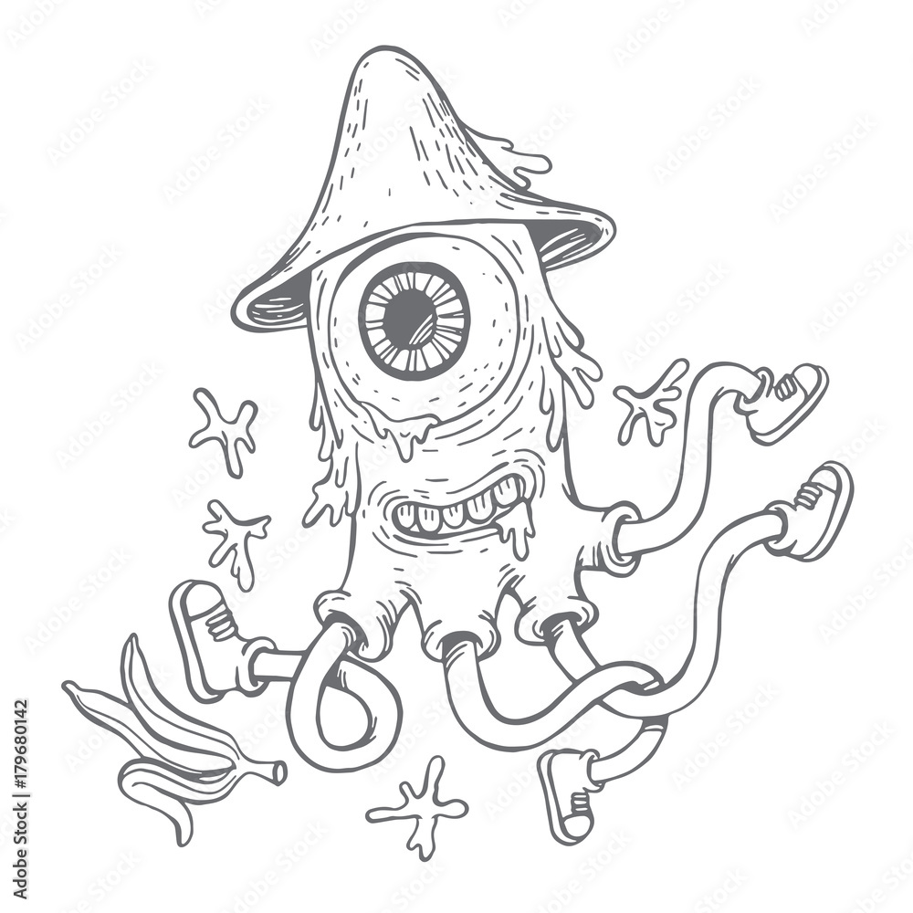 Graffiti Monster Characters Drawings