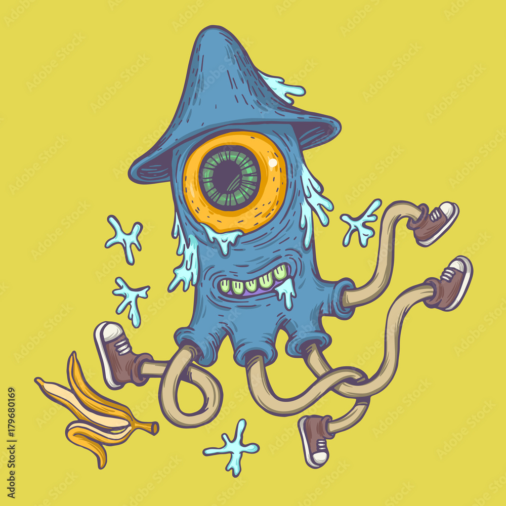 Graffiti Monster Characters Drawings