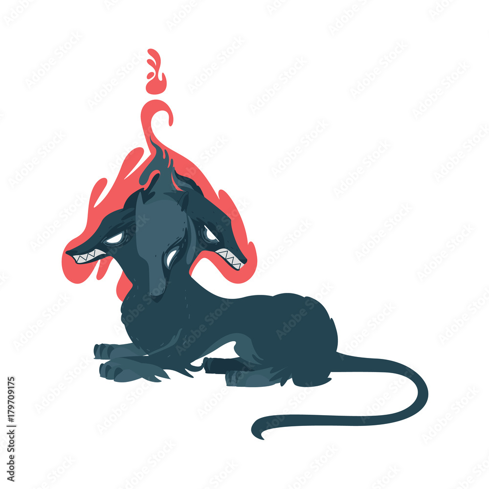 Three Headed Dog Cerberus Greek Mythology