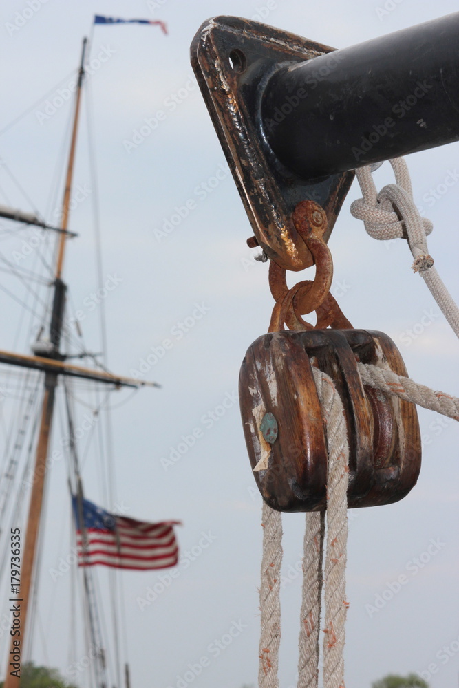 Sailboat Pulley
