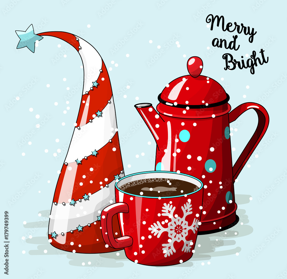 Christmas Tea Clip Art Free