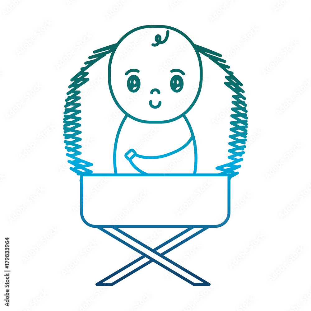 baby jesus icon over white background vector illustration Stock Vector ...