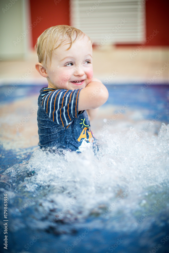 Freude beim Baden Stock Photo | Adobe Stock