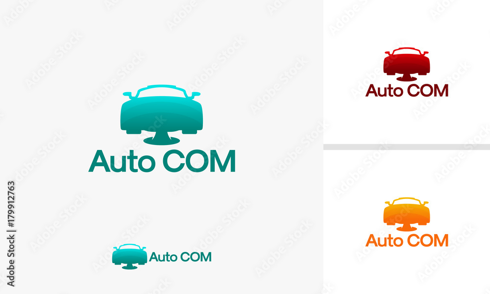 Automotive Computer logo template, Online Automotive logo designs ...
