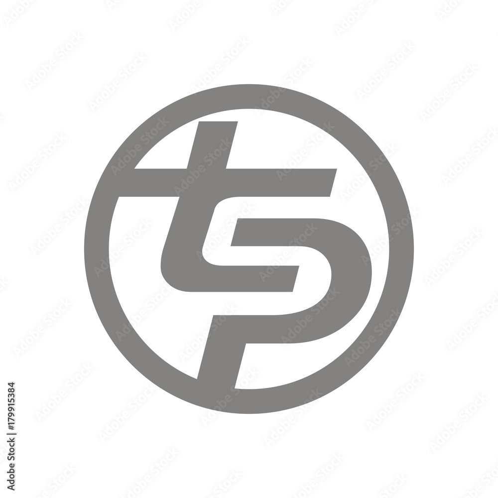 TP, TSP logo initial letter design template vector illustration Stock ...