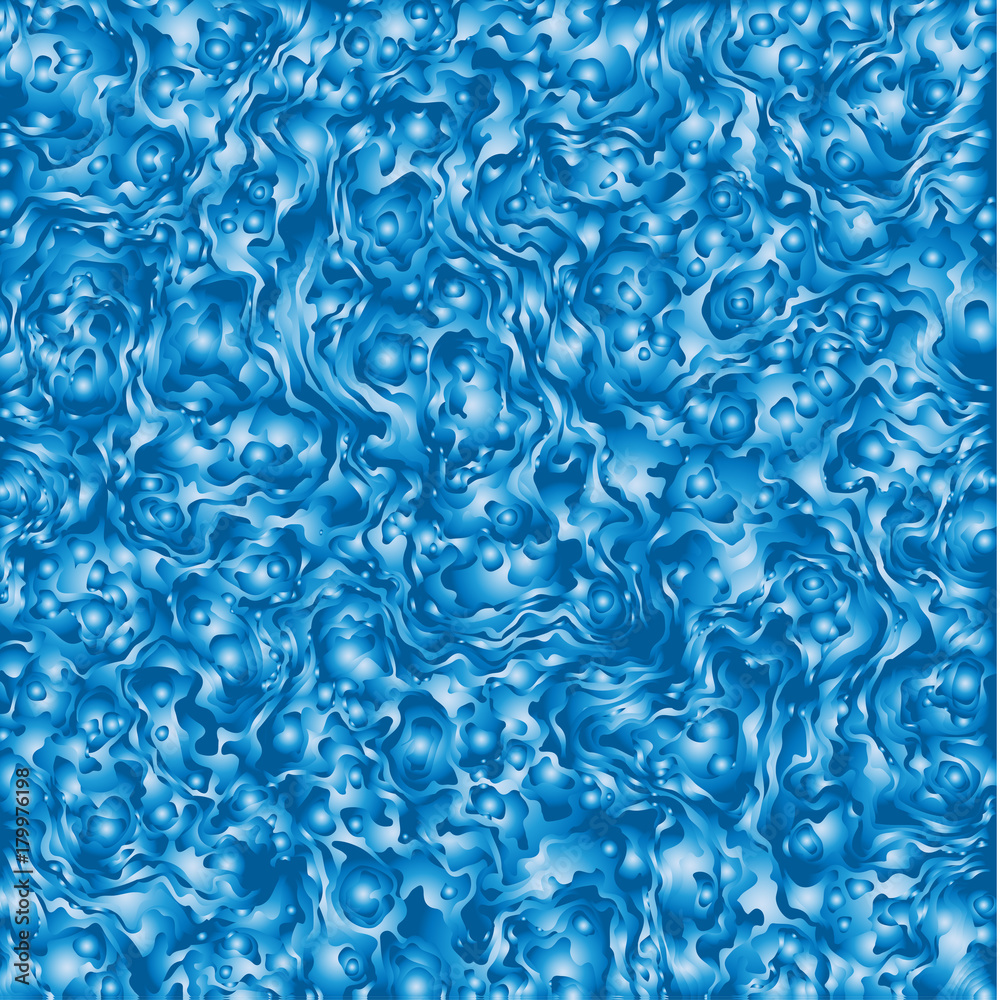 Psychedelic abstract background colorful swirls blue pool. Flowing ...