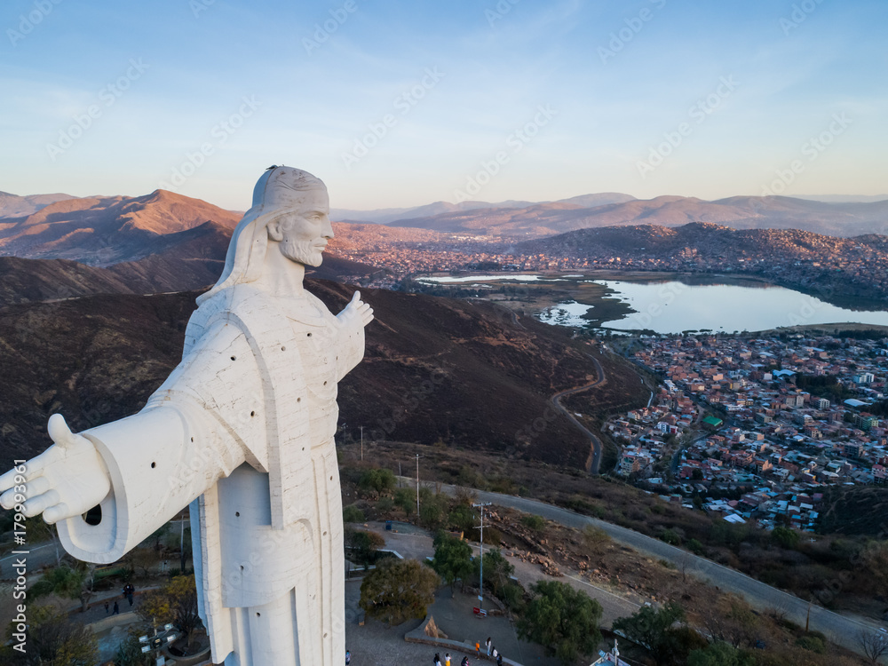 Cristo de la Concordia, Cochabamba, Bolivia Stock Photo | Adobe Stock