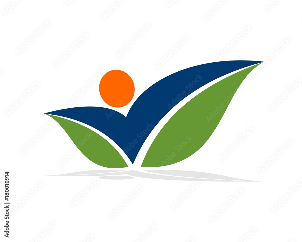 Check mark health Stock Vector | Adobe Stock