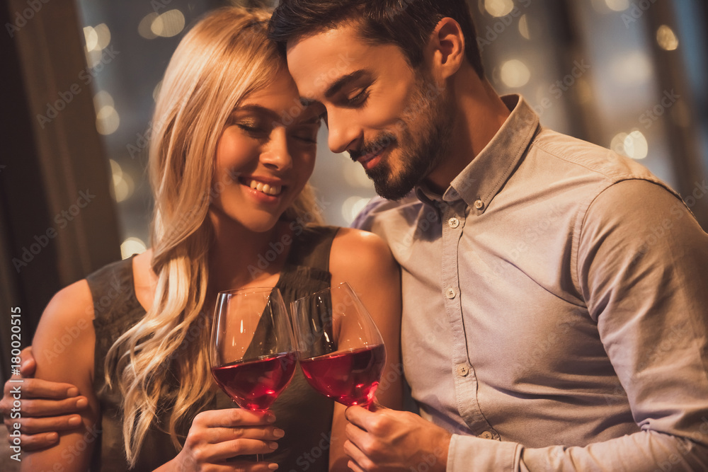 Couple on a date Stock Photo | Adobe Stock