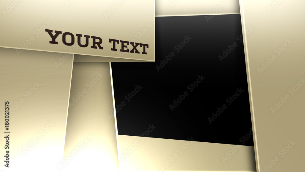 Layered Square Overlay Stock Template | Adobe Stock