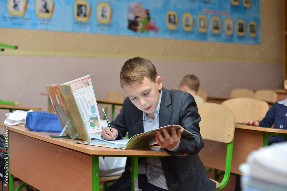 education, children, technology, science and people concept - group of ...