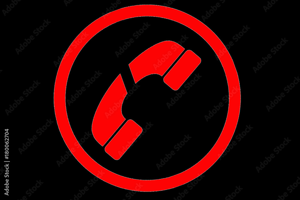 Telephone logo design background Stock Illustration | Adobe Stock