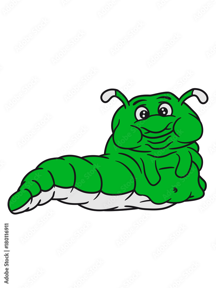 fett dick übergewicht hunger fressen essen voll wurm schnecke kriechen ...