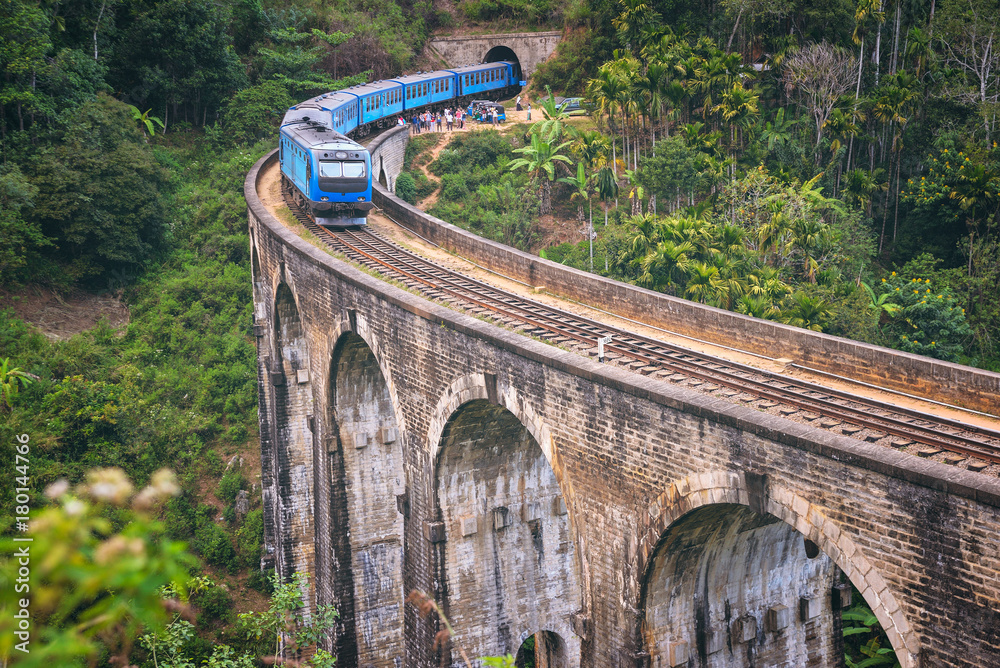 The Nine Arches Bridge Stock Photo | Adobe Stock