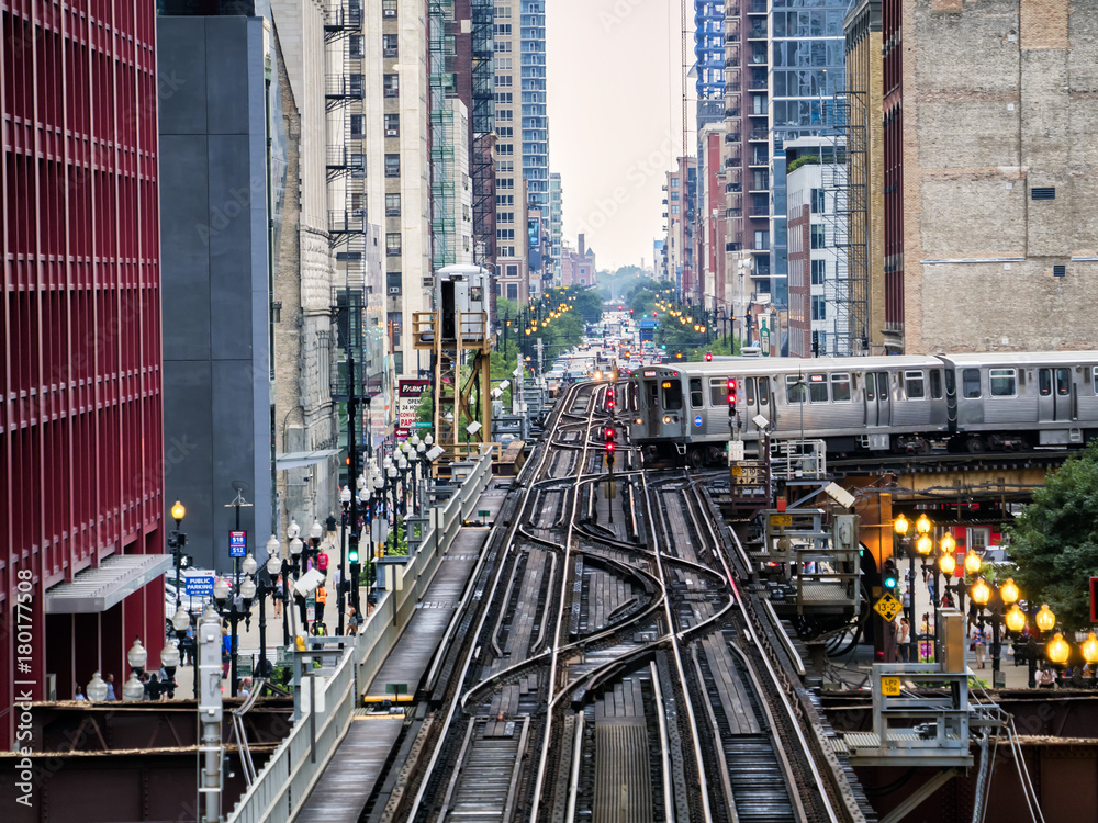 Train Tracks From Above