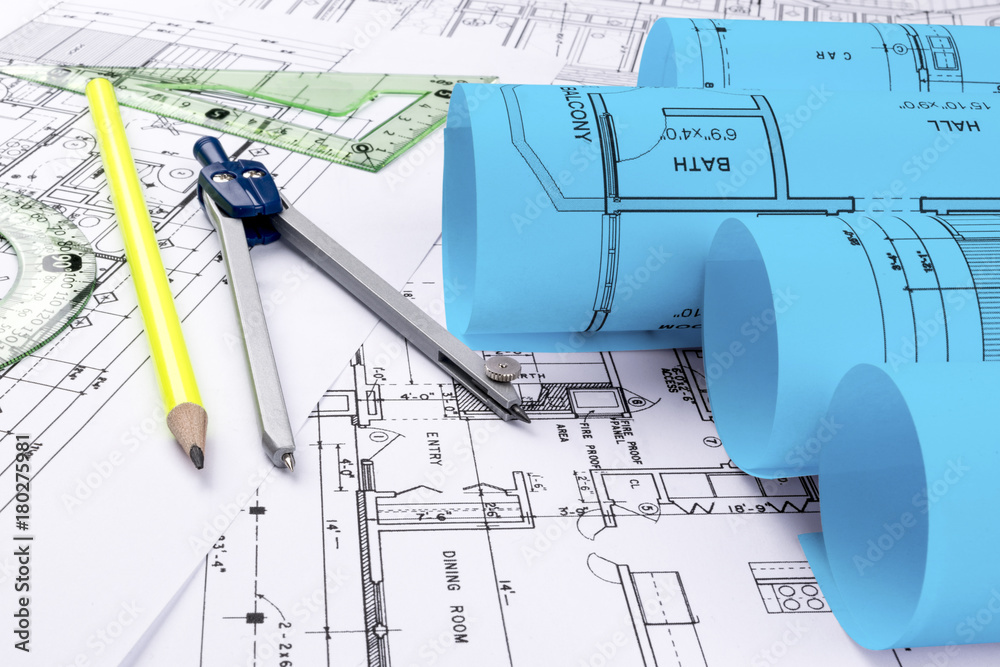 Civil Engineer Blueprints