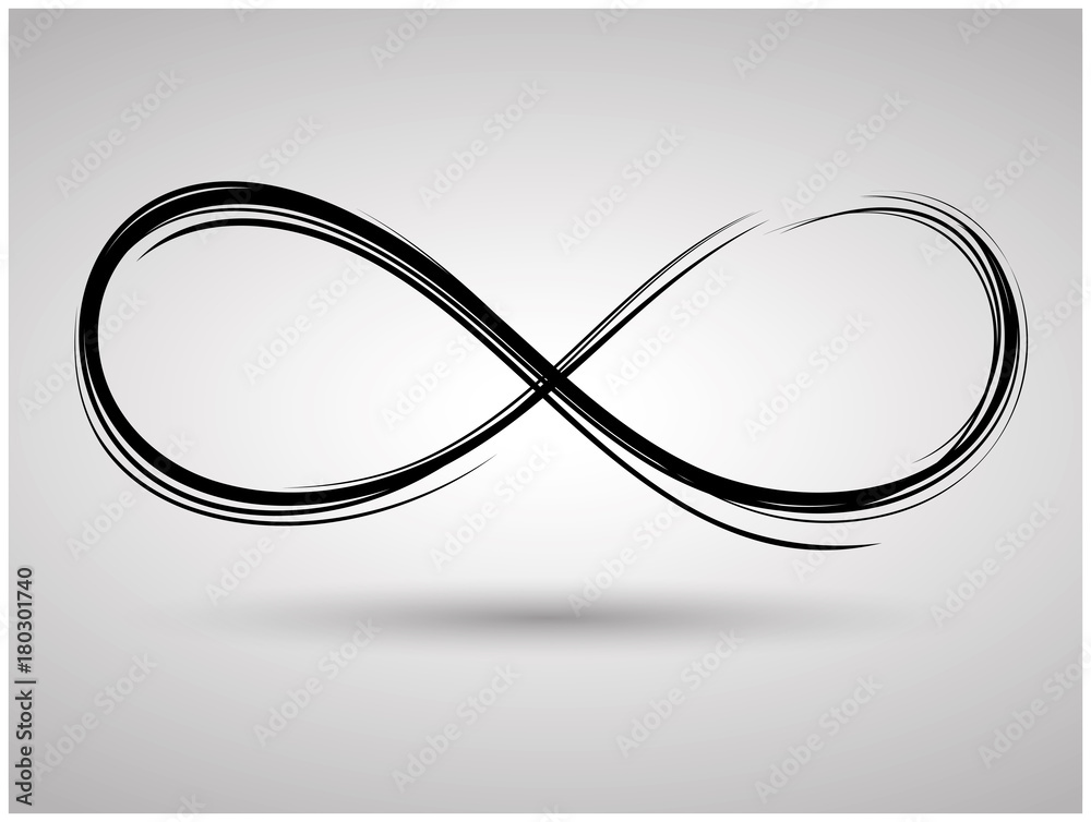 Infinity sign Stock Vector | Adobe Stock