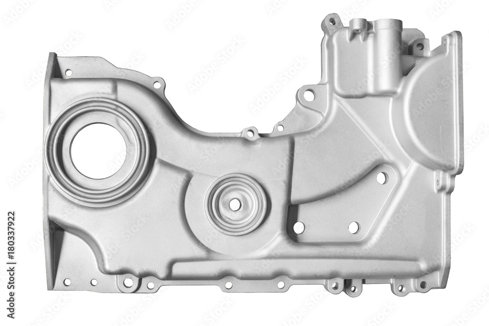 car engine cover on white background Stock Photo | Adobe Stock