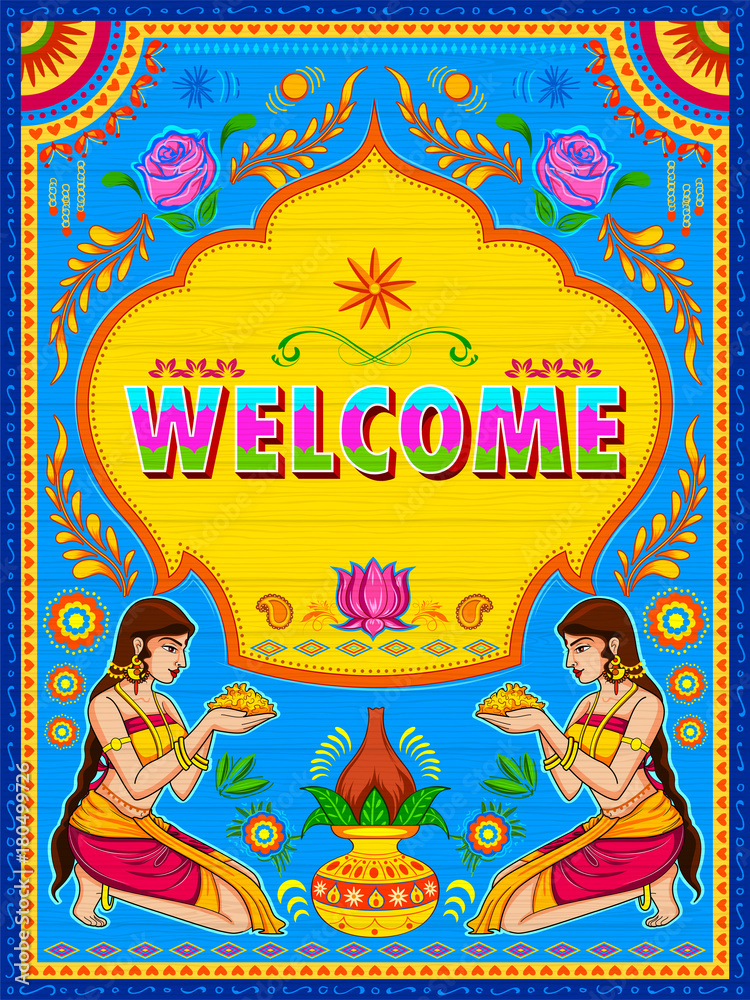 Indian Welcome Art