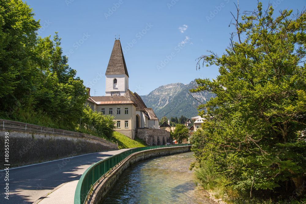 Sehenswürdigkeiten von Bad Aussee Stock Photo | Adobe Stock