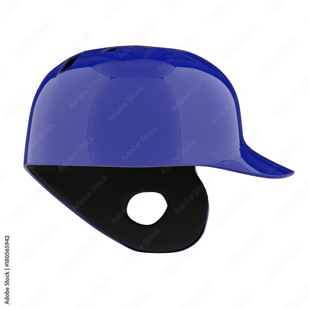 Baseball Helmet Side View