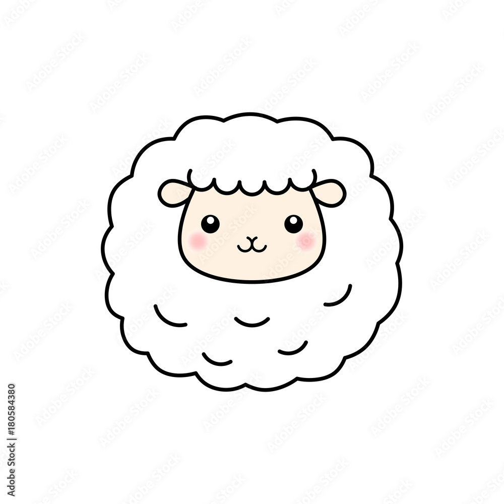 Cute Sheep Icon